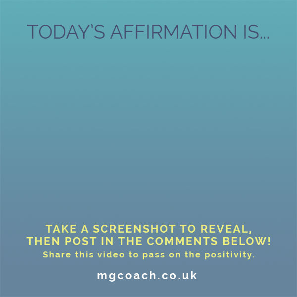 Daily positive affirmations can help you improve any area of your life